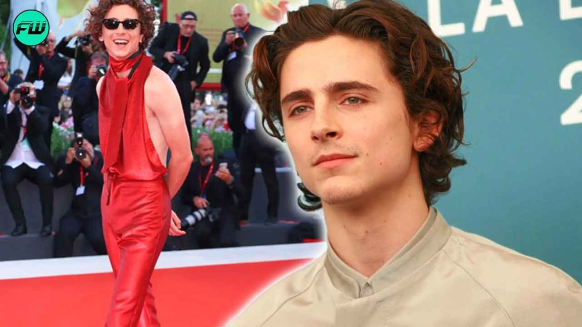 After Harry Styles, Timothee Chalamet Follows Suit - Sports a Red ...