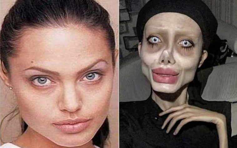 Who is Sahar Tabar - Iran's Zombie Angelina Jolie Uses Ingenious ...