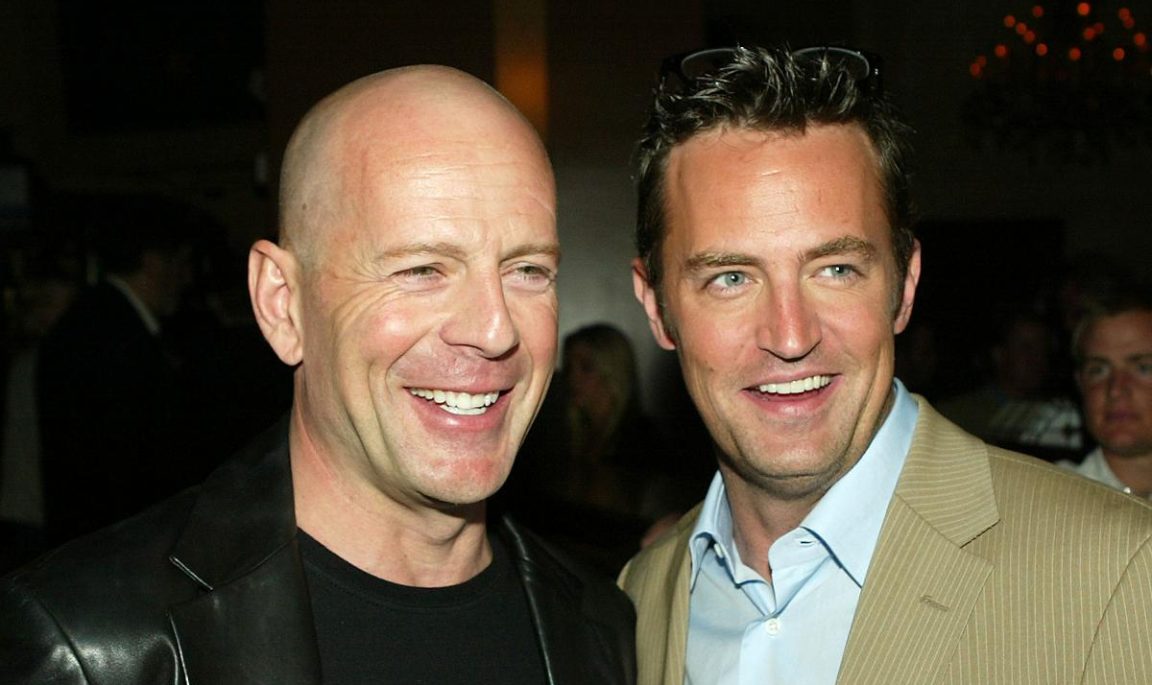 “Bruce was a partier; I was an addict”: Matthew Perry Recalls Wild ...