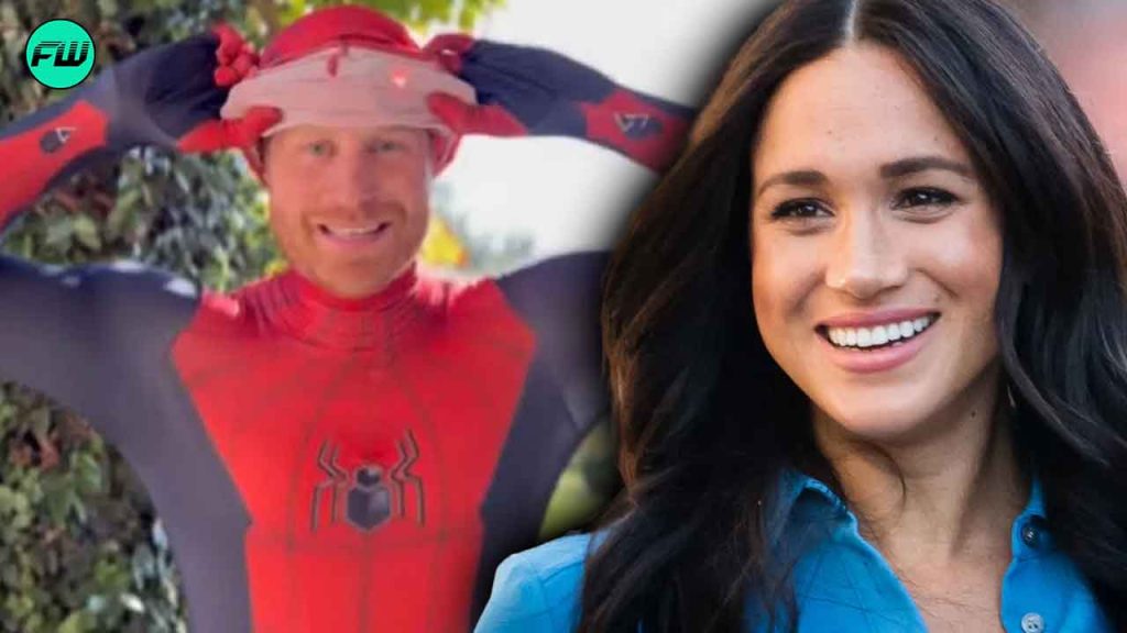 Prince Harry Dresses Up as Spider-Man to Comfort Bereaved Military Kids ...