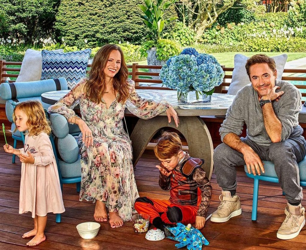 Robert Downey Jr Wife And Kids