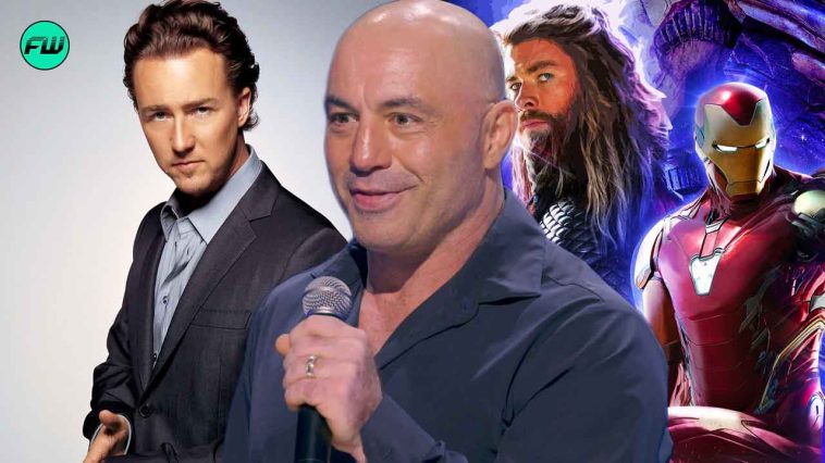 Hulk Star Edward Norton, Joe Rogan Agree Marvel Only Gives Major Roles ...