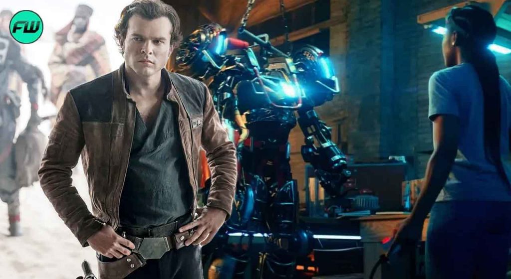 "Nice to go back and do a big one like that": Han Solo Actor Alden ...