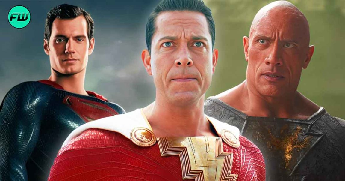 Zachary Levi Confirms Dwayne Johnson Selfishly Tried to Make Him and Henry Cavill Center of DCU ...