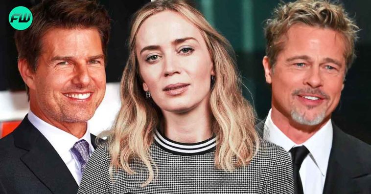 Tom Cruise Saved $370 Million Emily Blunt Movie after Brad Pitt Rejected it, Made Studio Rewrite ...