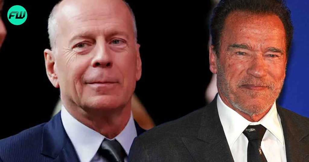 "He had to retire": Bruce Willis Gets Much Needed Uplifting Message From Arnold Schwarzenegger ...