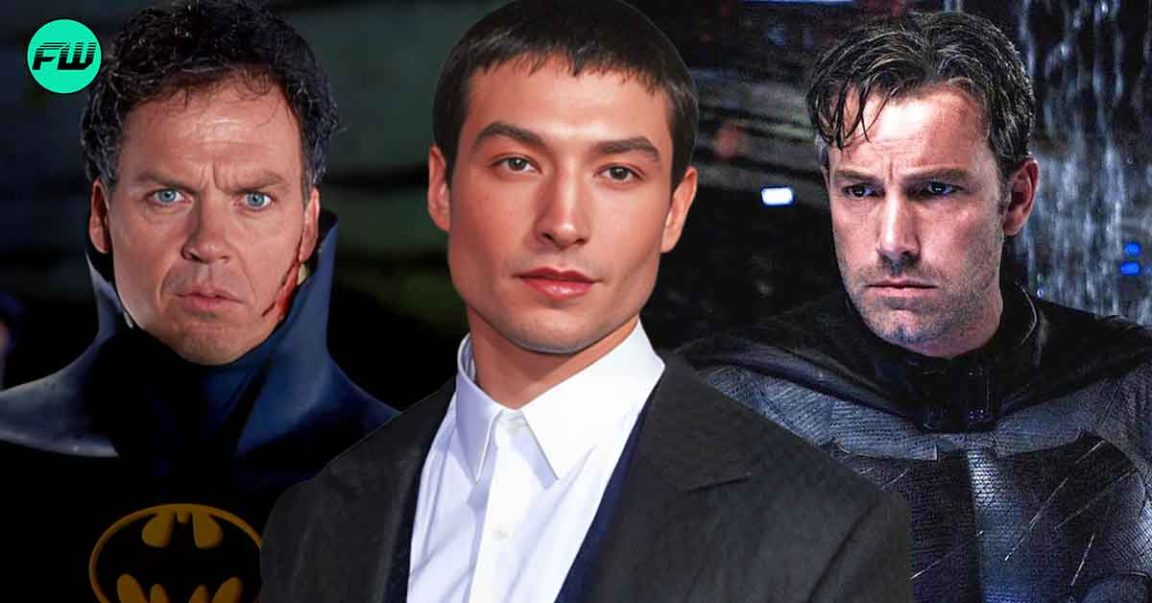 "Things have changed": Ezra Miller's Conversation With Michael Keaton ...