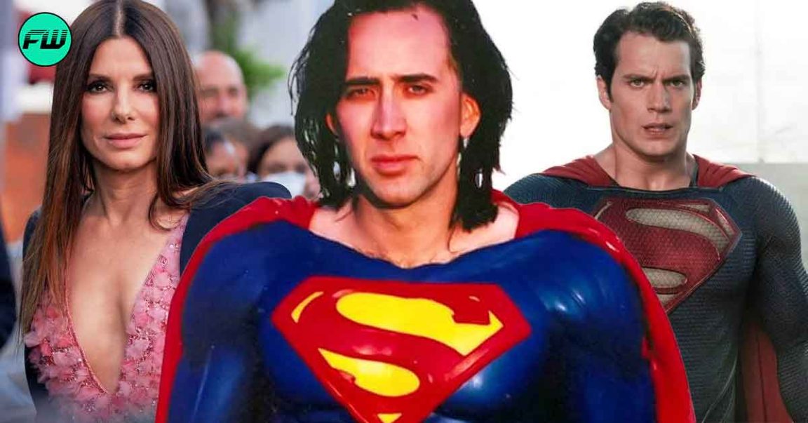 Nicolas Cage's Canceled Superman With Sandra Bullock Nearly Put Zack ...