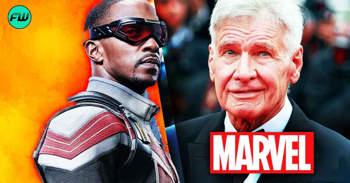 "Red Hulk Time?": Rare Photo With Anthony Mackie Exposes Harrison Ford ...
