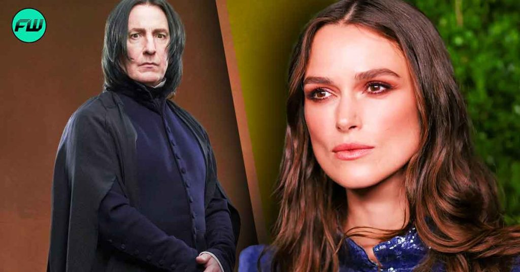 "I know you're Alan Rickman but get out of my film": Keira Knightley ...