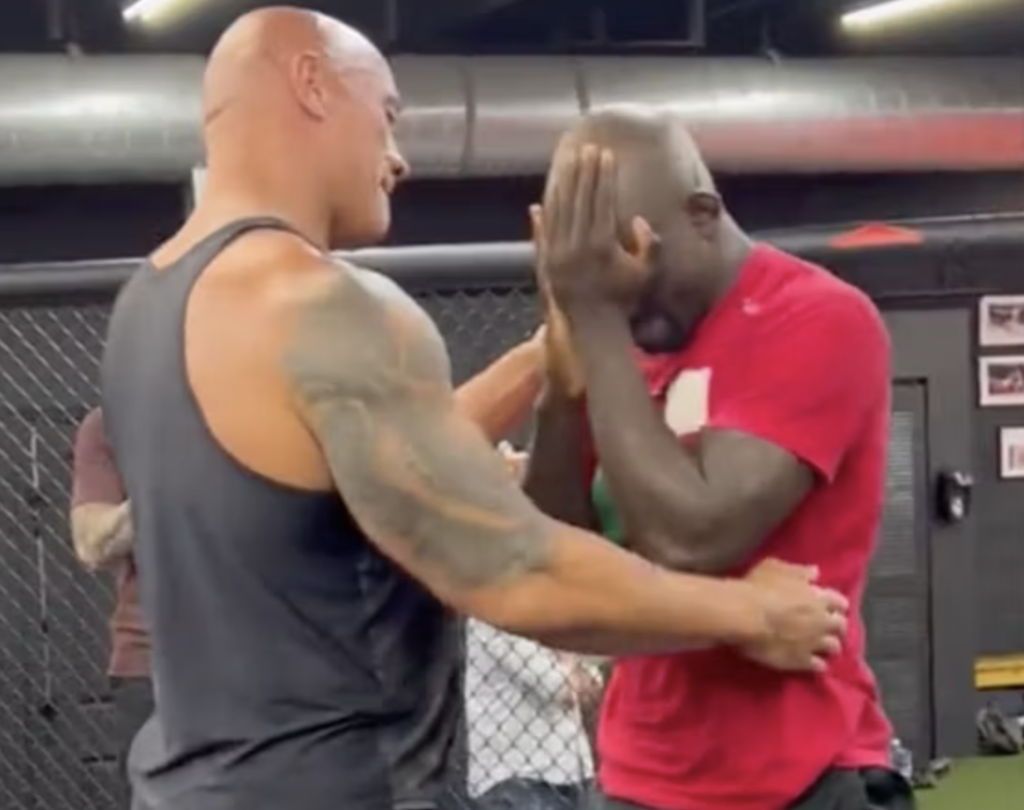 "Felt the MANA & emotion in every hug": Dwayne Johnson Surprises UFC ...