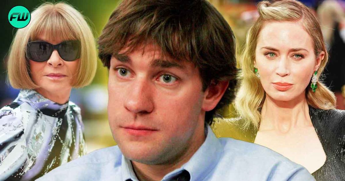 "Oh my god, No": John Krasinski's Awful Moment With Anna Wintour After ...