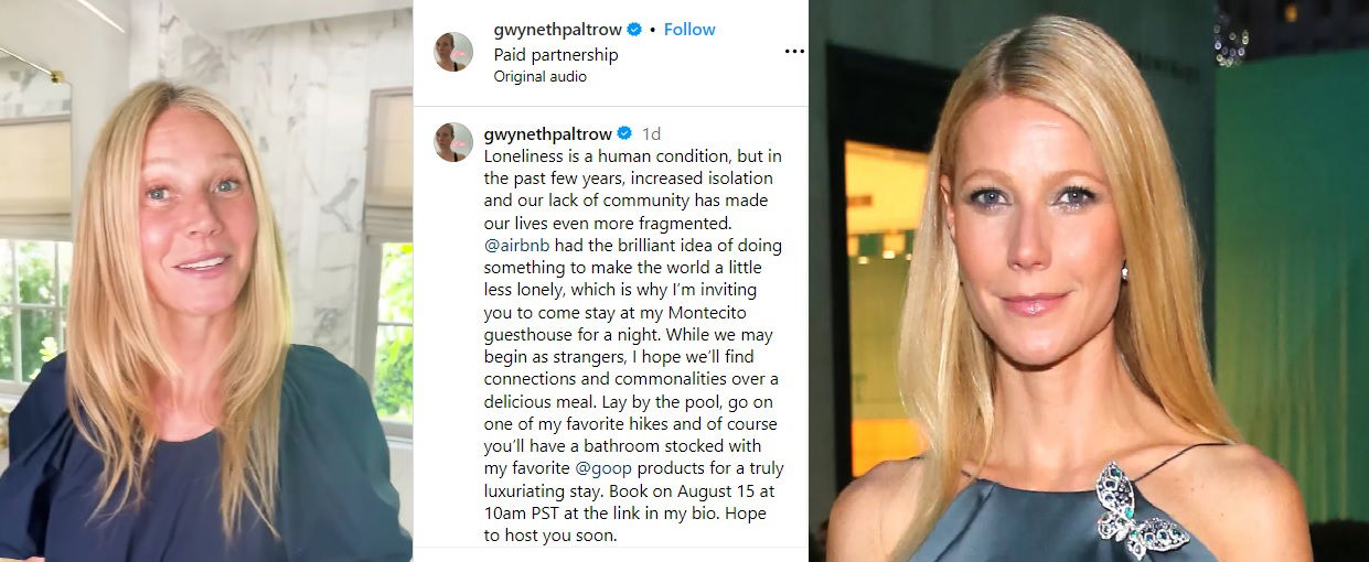 Is Goop in Trouble? Robert Downey Jr's Iron Man Co-Star Lists $4.9M ...