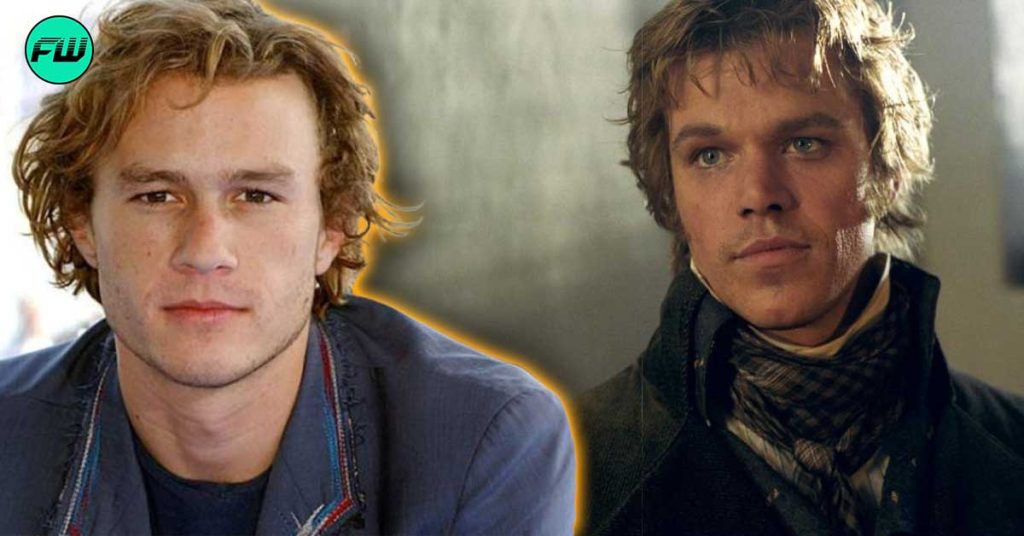 Matt Damon Agreed to Work With Legendary Heath Ledger and the Result ...