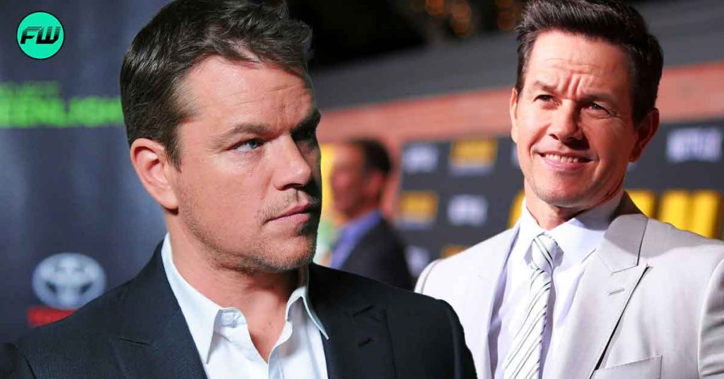 "Sit down and shut the f*ck up": Matt Damon and Mark Wahlberg's ...