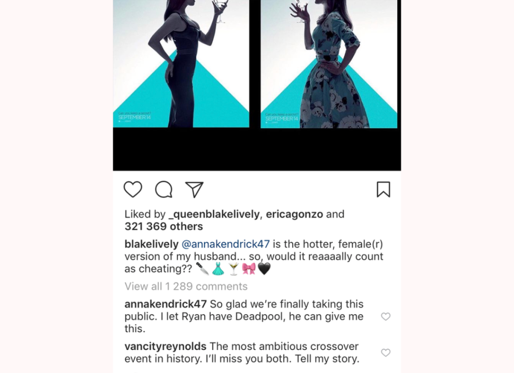 Kissing Blake Lively's Close Friend Was Like Taking Your Face into ...