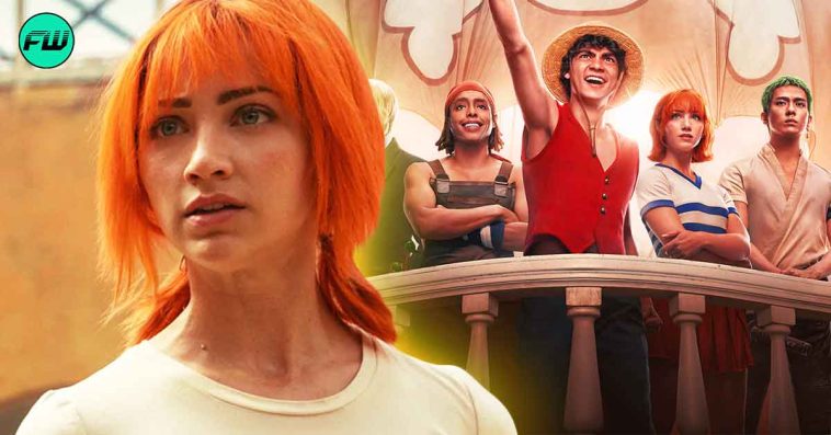 "I will show you my chest": Nami Actor Emily Rudd Struggles to Keep a ...