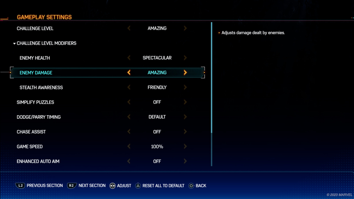 Accessibility Options for Marvel's Spider-Man 2 Revealed
