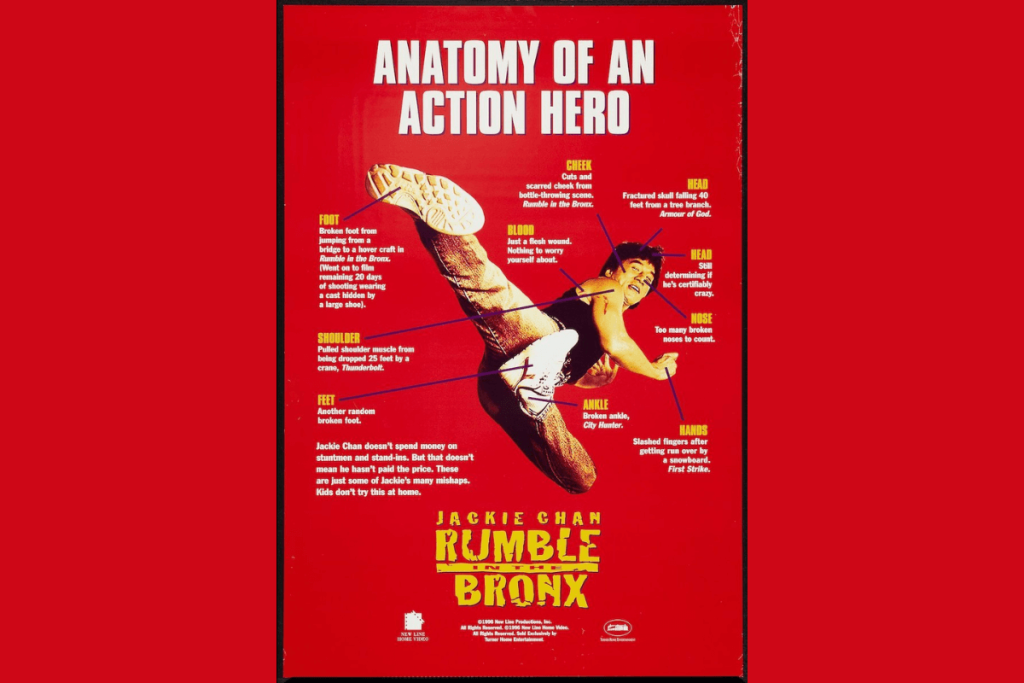 Even a Broken Ankle Couldn't Stop the Action God, Jackie Chan Did the Scary Stunt, Which Sent ...