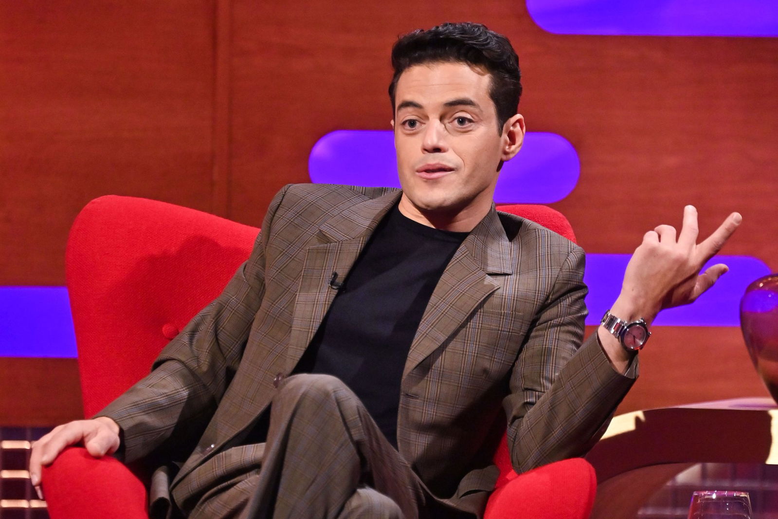 Rami Malek Almost Caused a Highway Wreckage After Seeing His Face on a ...