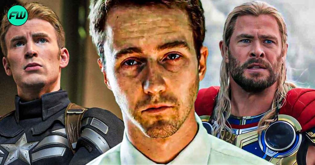 Edward Norton Couldn’t Be in The Avengers With Chris Evans, Chris ...