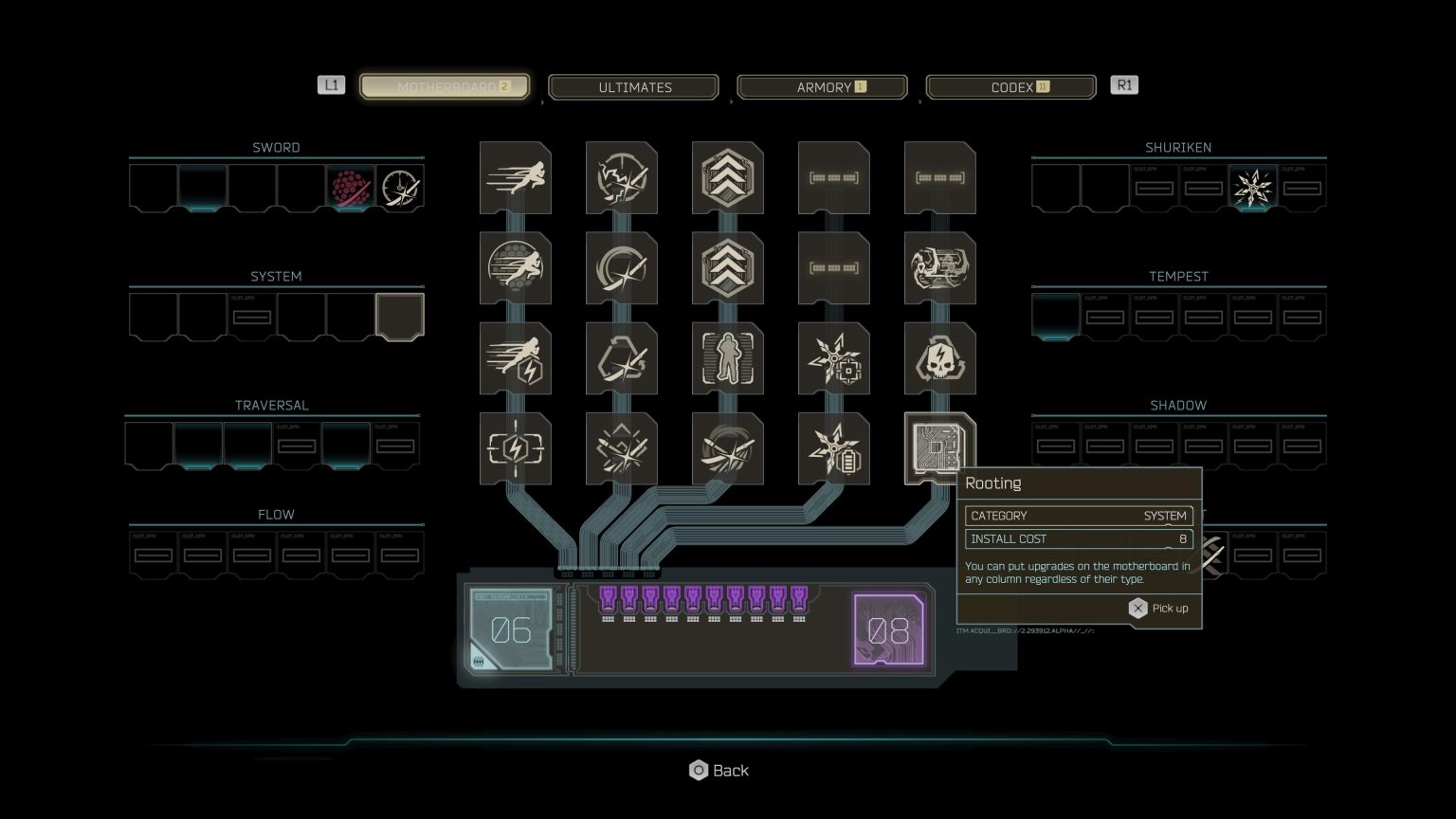 Ghostrunner 2 Guide - Best Upgrades for the Motherboard