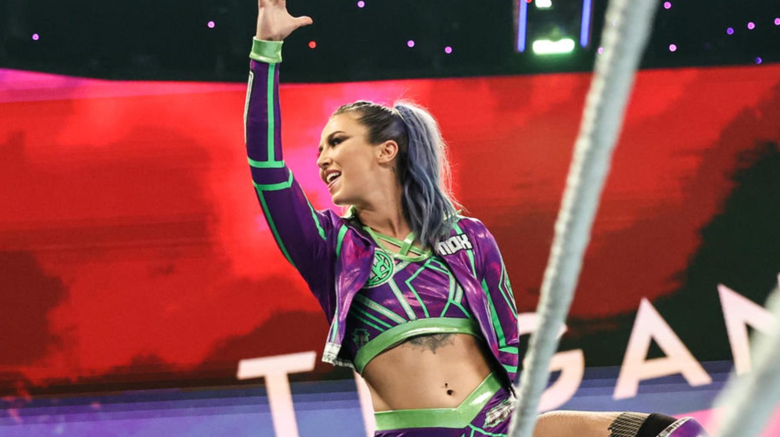 Brie Larson Holds Back Tears After WWE Star Tegan Nox Makes a Powerful ...