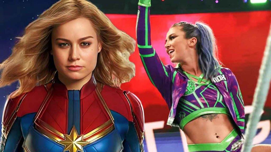 Brie Larson Holds Back Tears After WWE Star Tegan Nox Makes a Powerful ...