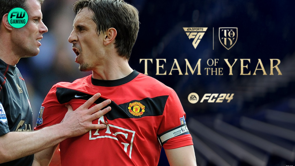 Jamie Carragher & Gary Neville go to War Over the EA Sports FC 24 Team ...