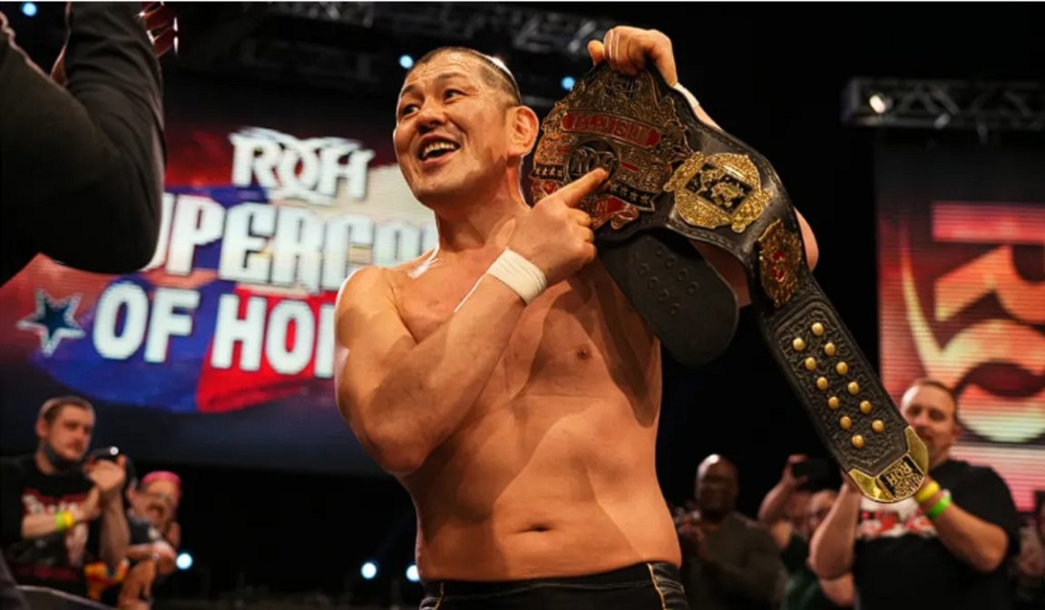 Minoru Suzuki Got the Best Surprise From Eiichiro Oda After Shaving His ...