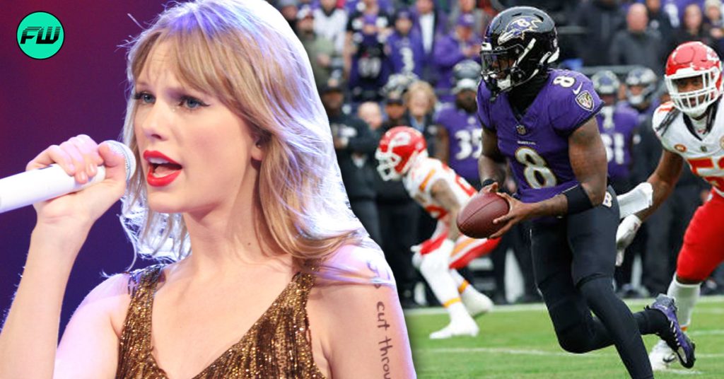 Ravens Offense Mocking Taylor Swift With a Cheeky Celebration Aged Like ...