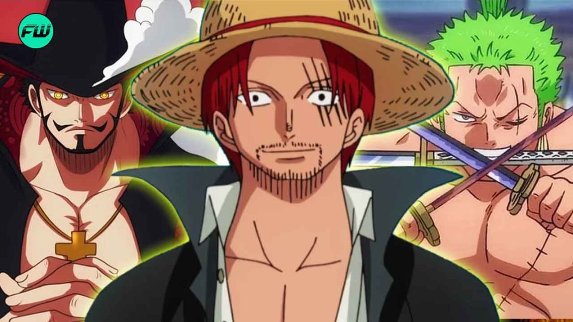 Eiichiro Oda's One Hint Proves Shanks is Stronger Than Mihawk and Zoro Beats Sanji in One Piece