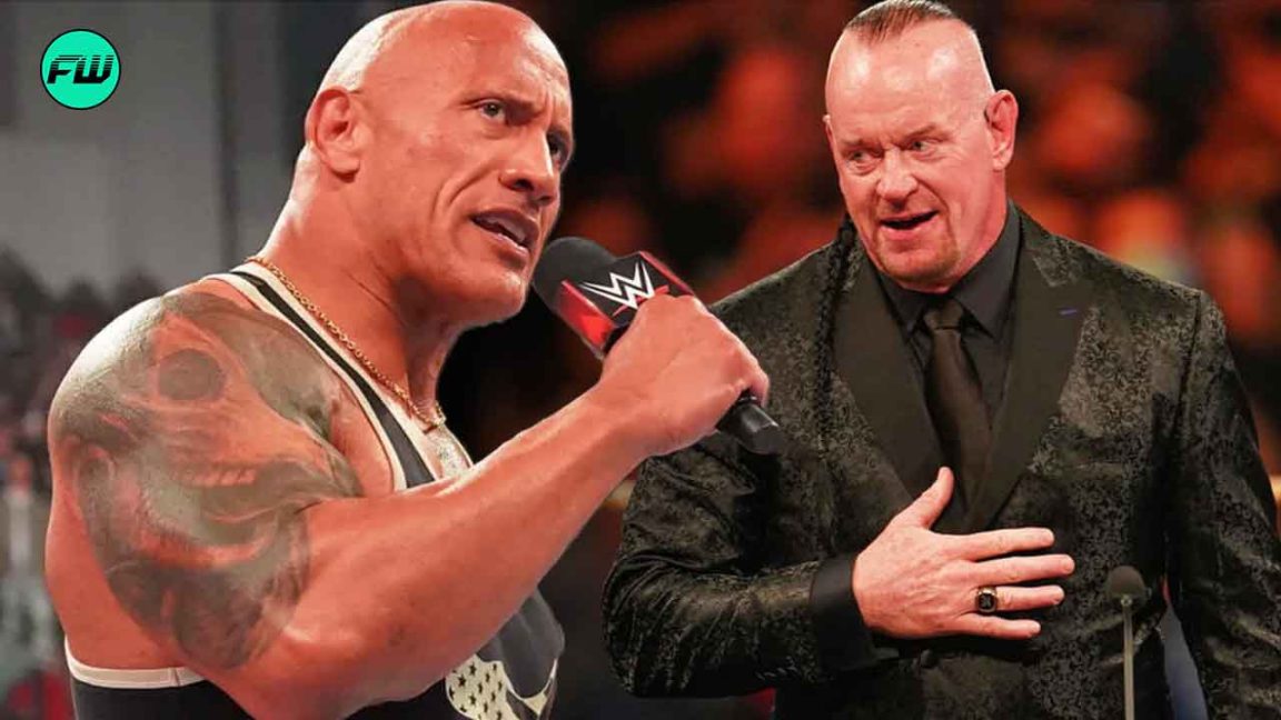 The Undertaker Goes Against Dwayne "The Rock" Johnson, Publicly Shows ...