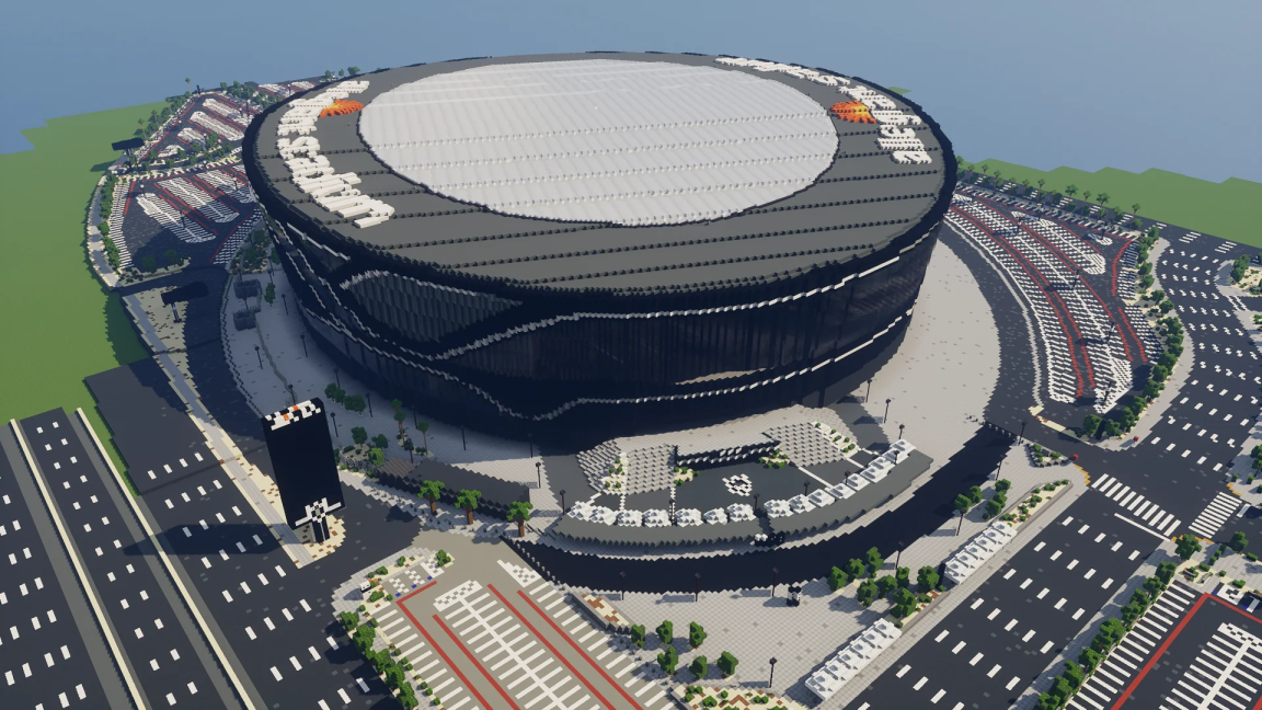 Minecraft Player Shows their Love for Superbowl 58 in the Most ...