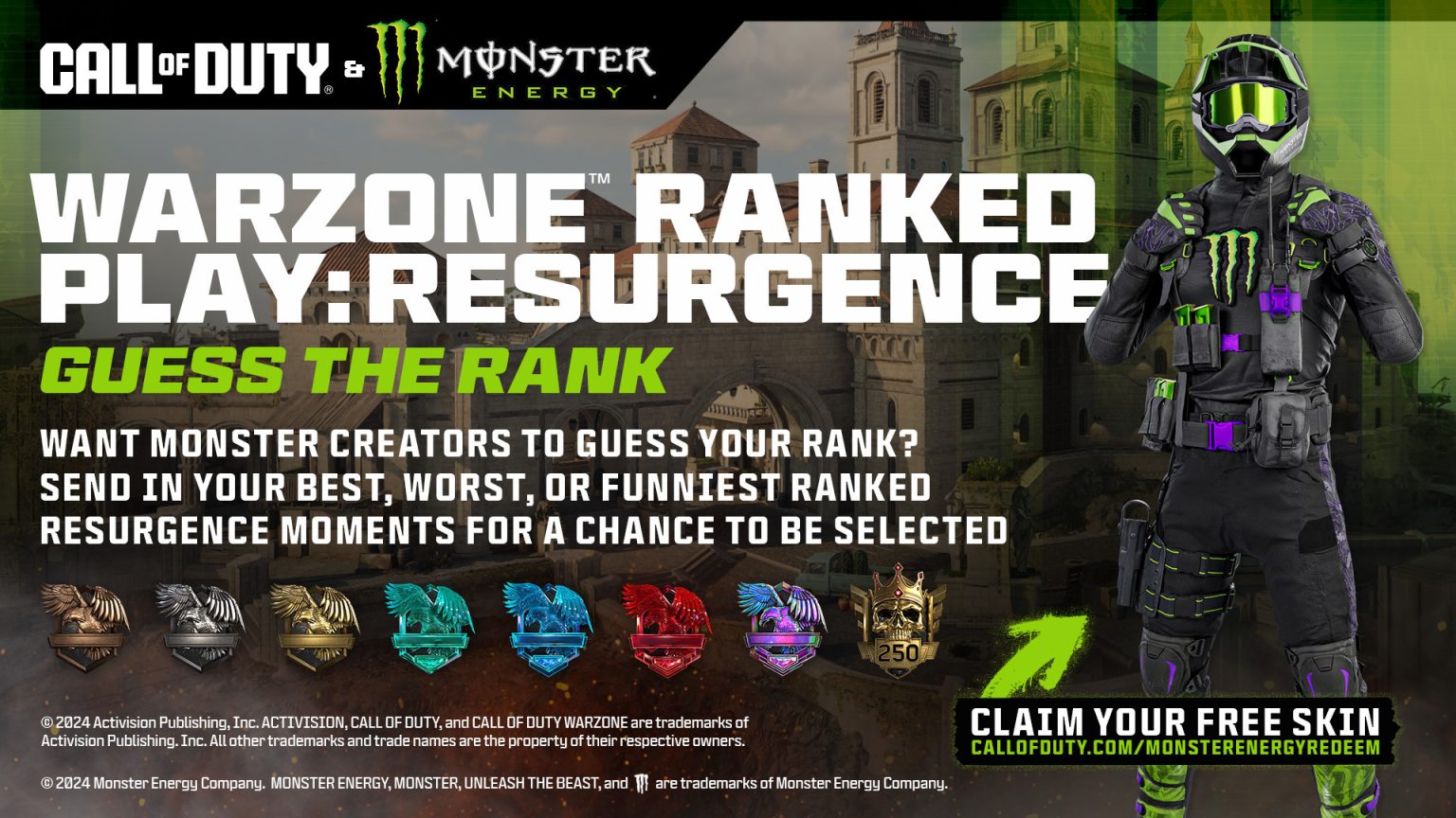If You're Quick You Can Grab a Free Monster Skin in Call of Duty ...