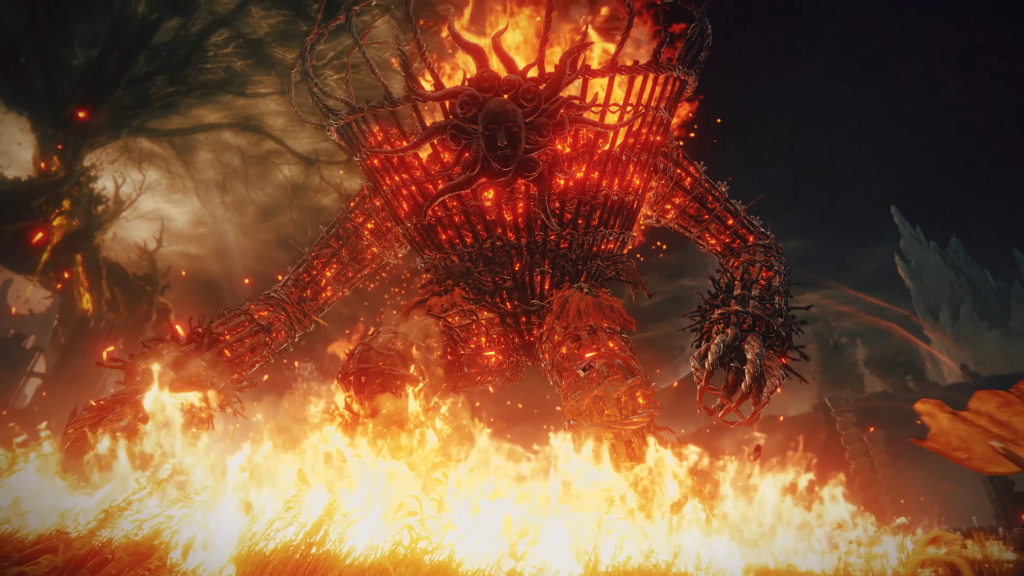 Elden Ring: Shadow of the Erdtree Reveals The Most Terrifying Fire Golem
