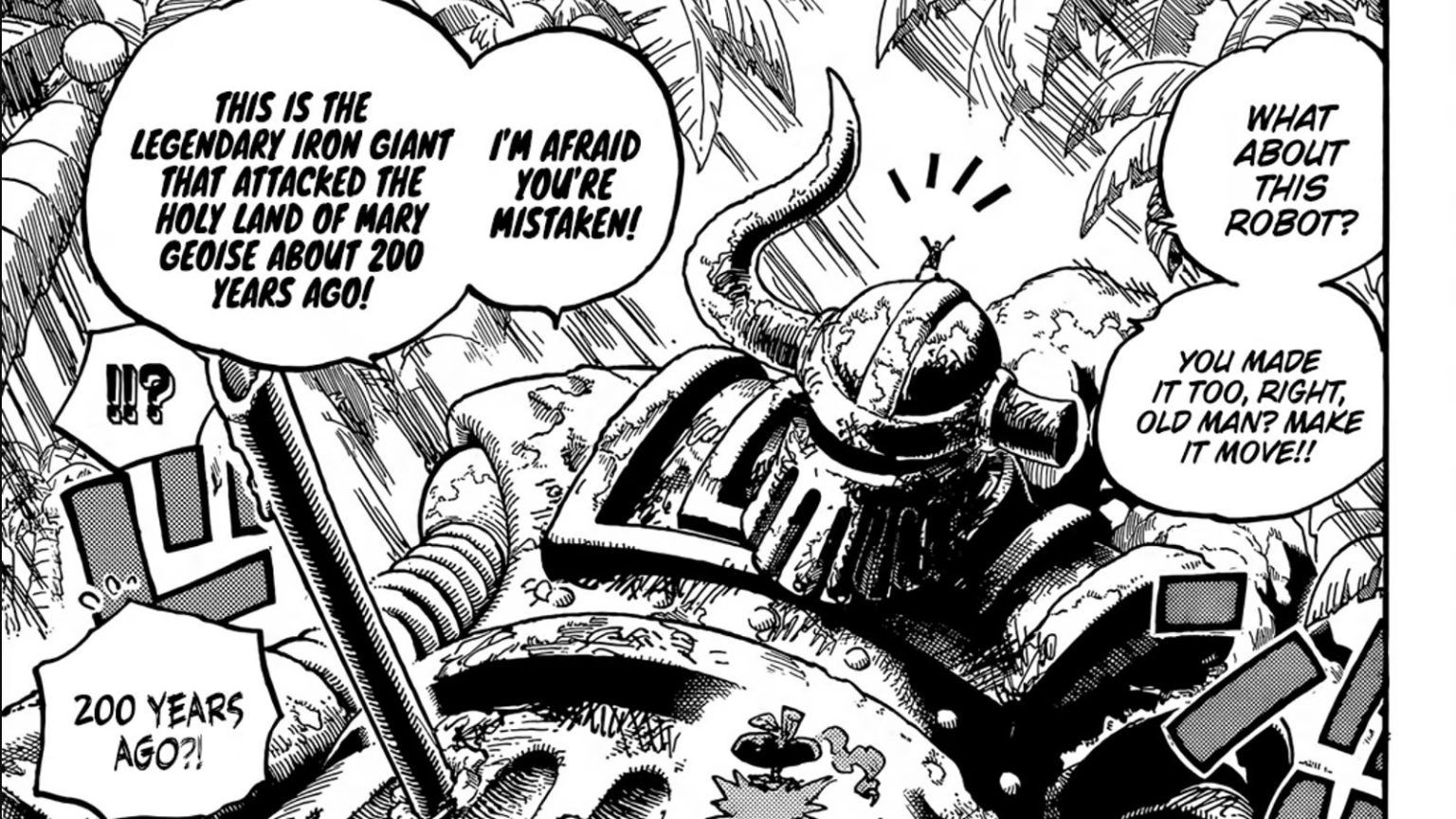 One Piece: Chapter 1121 Mystery Character Might Reveal Why Iron Giant ...