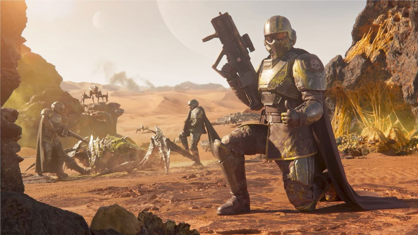 This Helldivers 2 Leak Reveals That Weapon Silencers, New Suits and ...