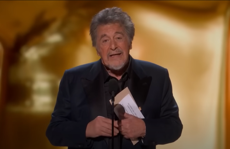 Oscars Producer Issues Apology After Al Pacino Controversy While Giving ...