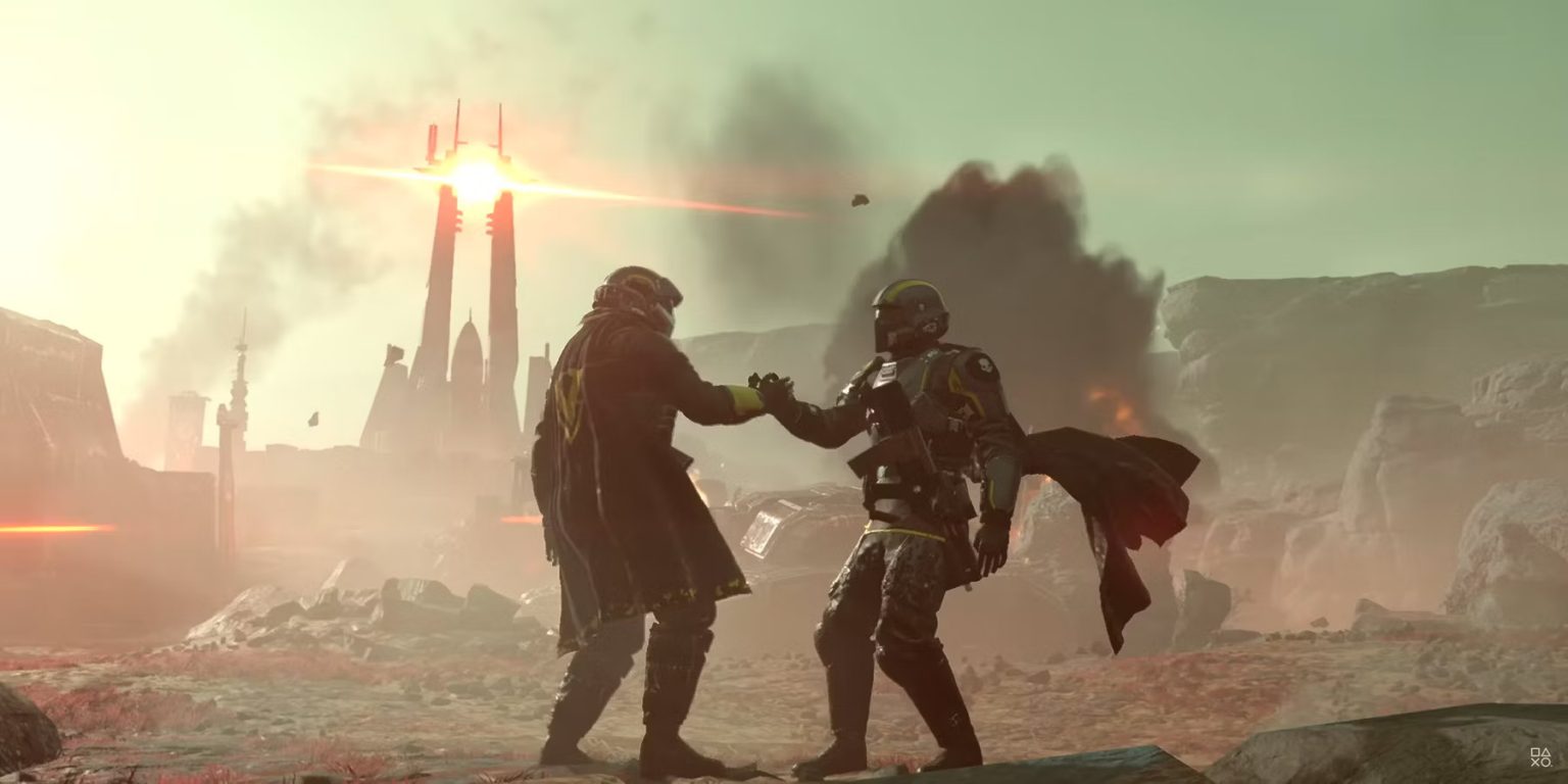 "Let's fight dinosaurs": Is Helldivers 2's Joel Set to Throw Us a ...