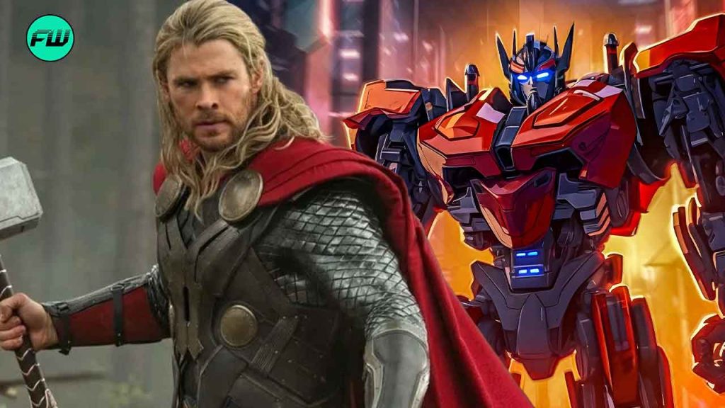 Chris Hemsworth's Transformers One Trailer is Launching - Literally in ...