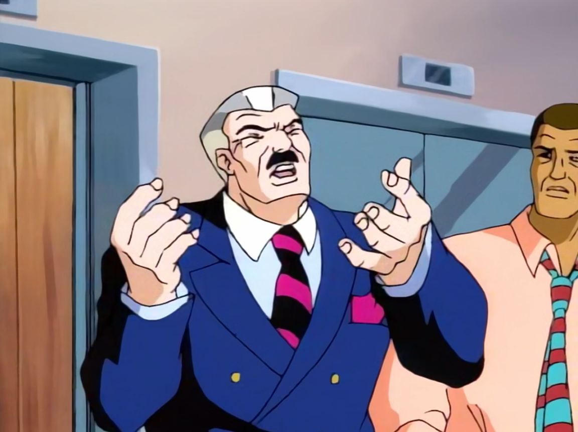 "I didn't want him to be this clownish character with a Hitler mustache ...