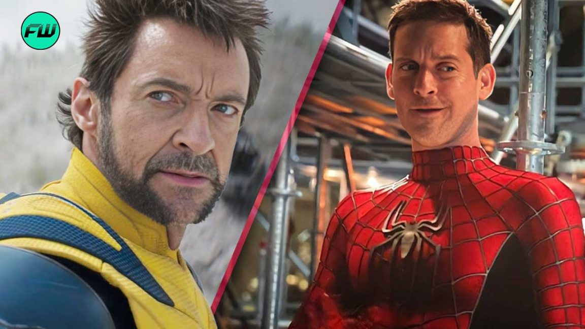 Hugh Jackman’s Wolverine and Tobey Maguire’s Spider-Man Stand Side-by ...