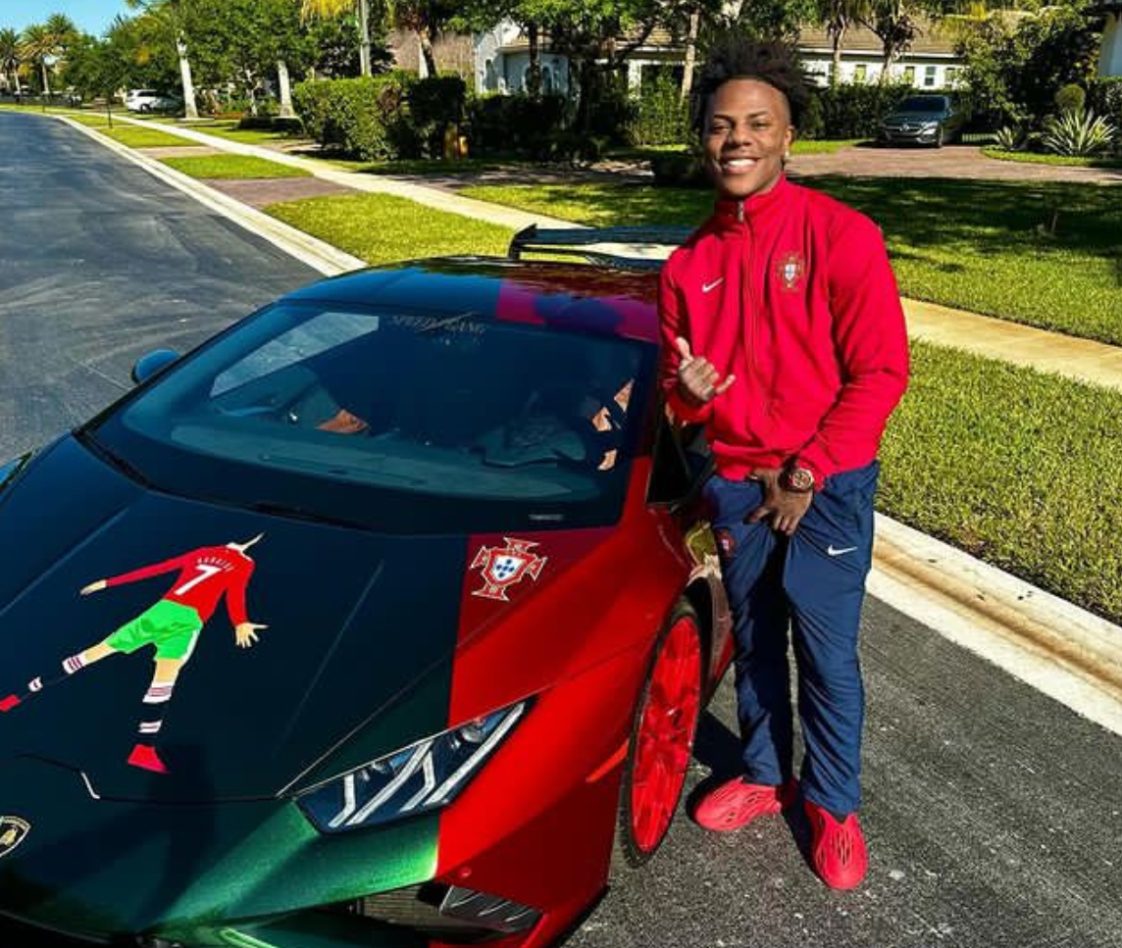 "I got to play with Ronaldo... this is my future": Injured IShowSpeed ...