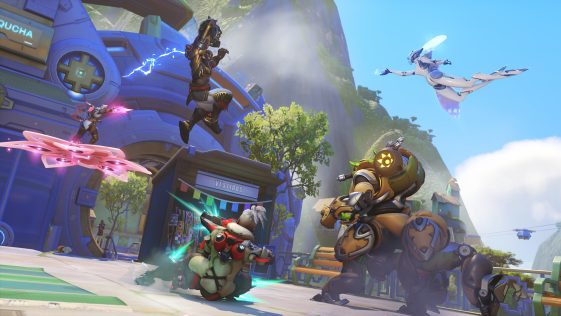 "Bumblebee Bastion save me!": Overwatch's Transformers Crossover Has ...