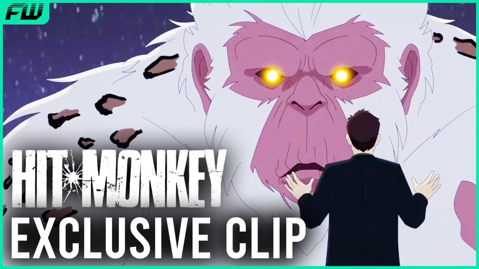 EXCLUSIVE: Hit-Monkey Gets Big in a New "Bryce Pleads to Monkey" Clip ...