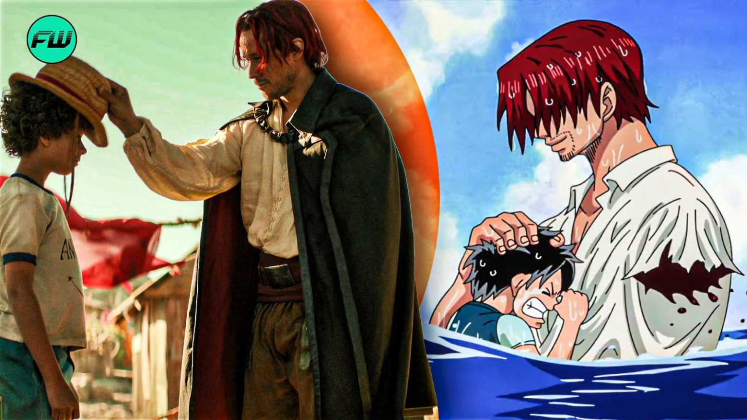 "We wanted to honor the spirit of him": Shanks and Luffy's Iconic ...