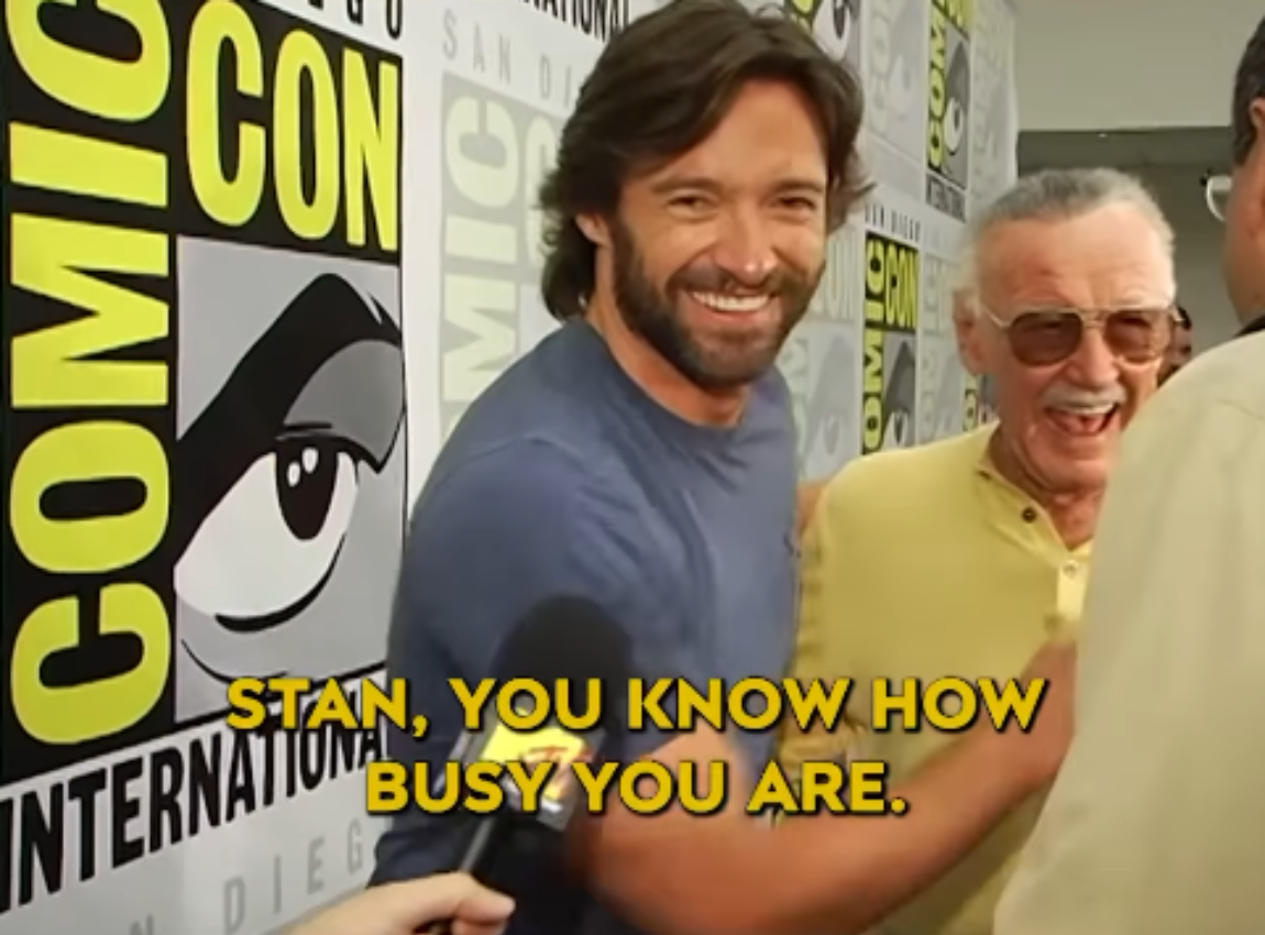 "Hey, you son of a b**ch": Stan Lee's First Encounter With Hugh Jackman ...