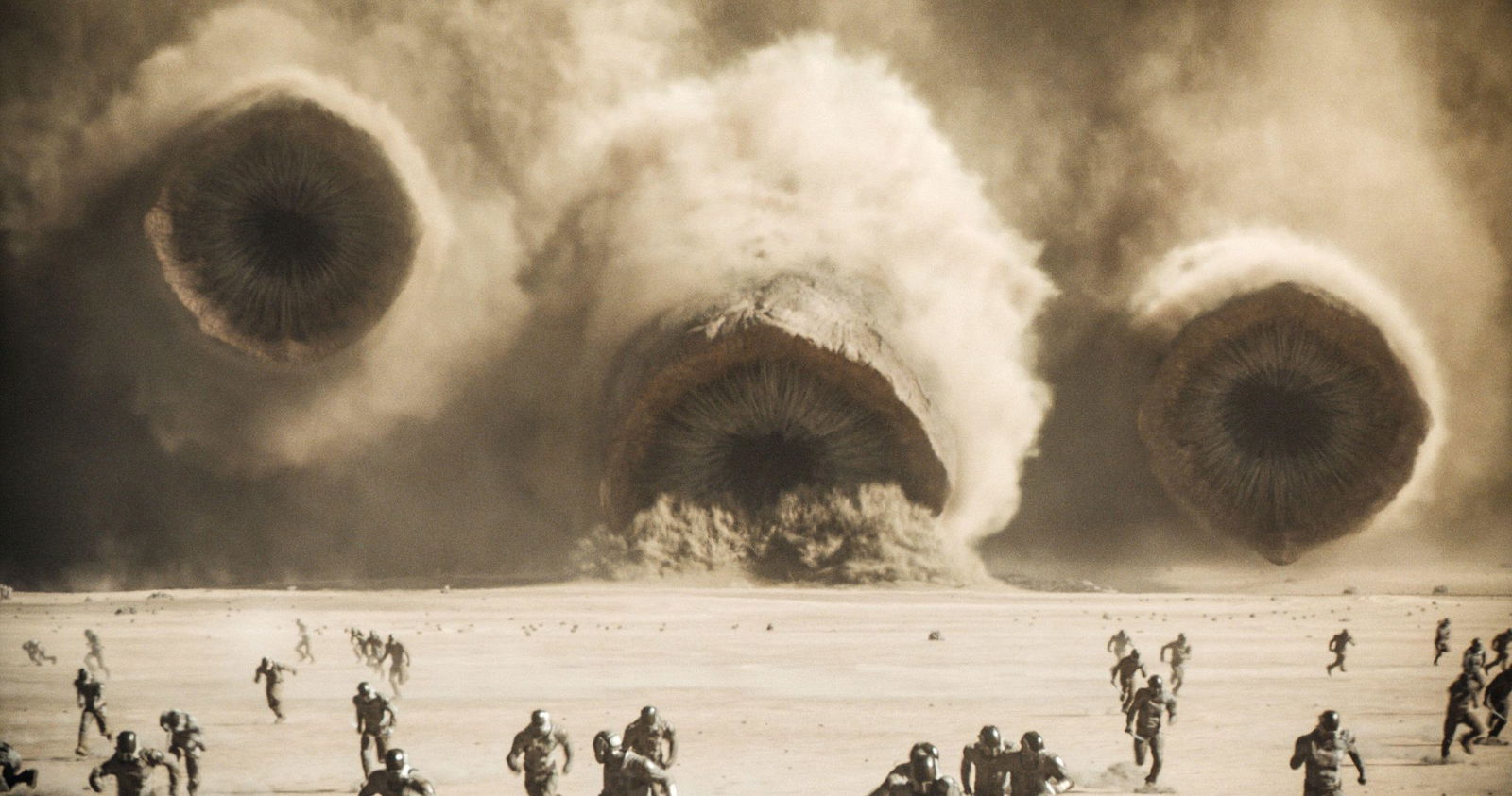 "Ten times the size of a blue whale": The Dune Sandworms Timothée ...