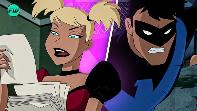 "Harley Quinn was wilding out": One DCAU Scene Where Harley Quinn Seduces a Tied-up Nightwing ...